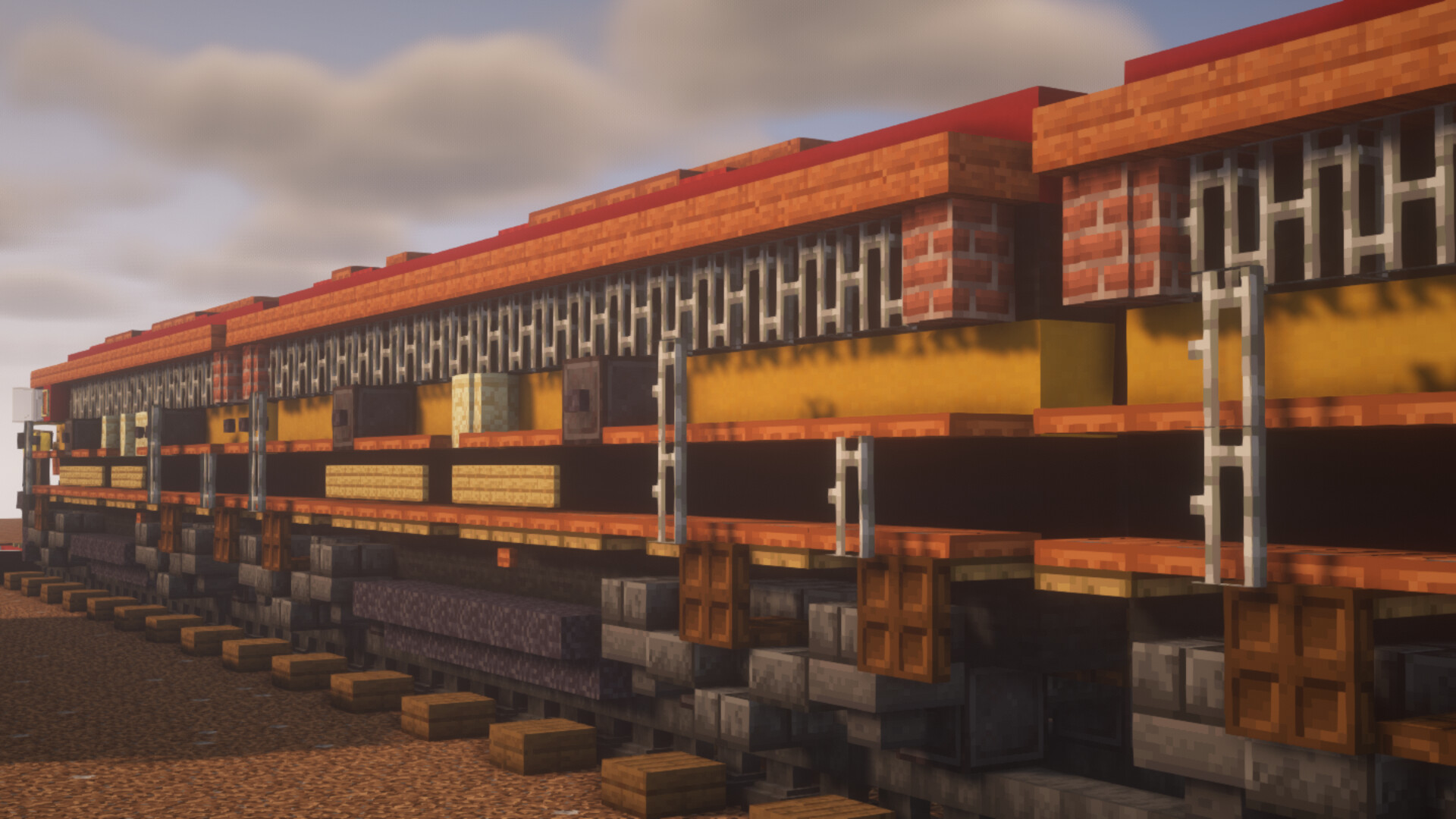 Kansas City Southern - EMD FP9A + F9B Minecraft Map