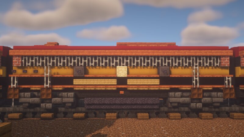 Kansas City Southern - EMD FP9A + F9B Minecraft Map
