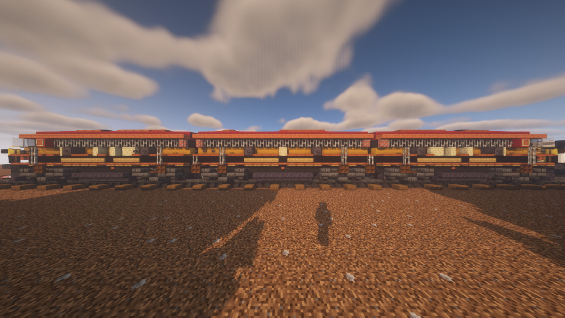 Kansas City Southern - EMD FP9A + F9B Minecraft Map