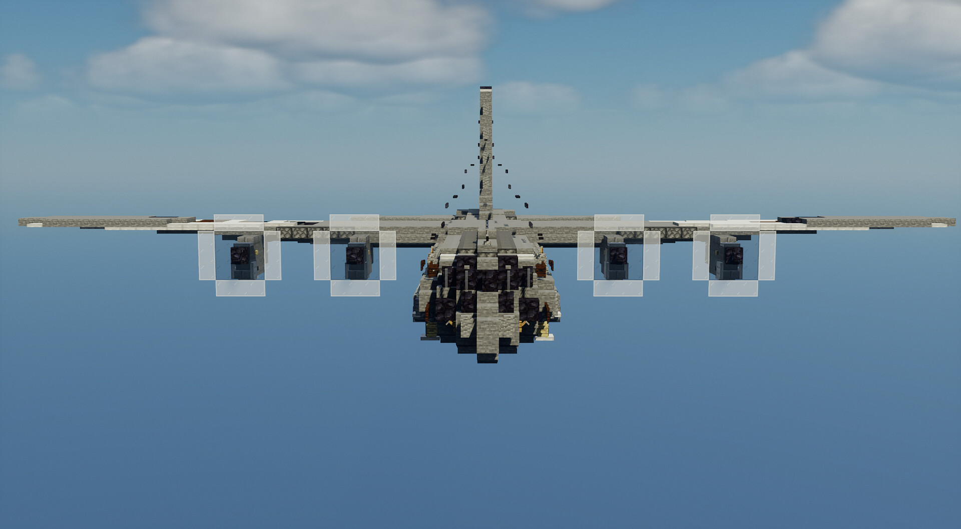 USN C-130T Hercules - 1.5:1 Scale Minecraft Map