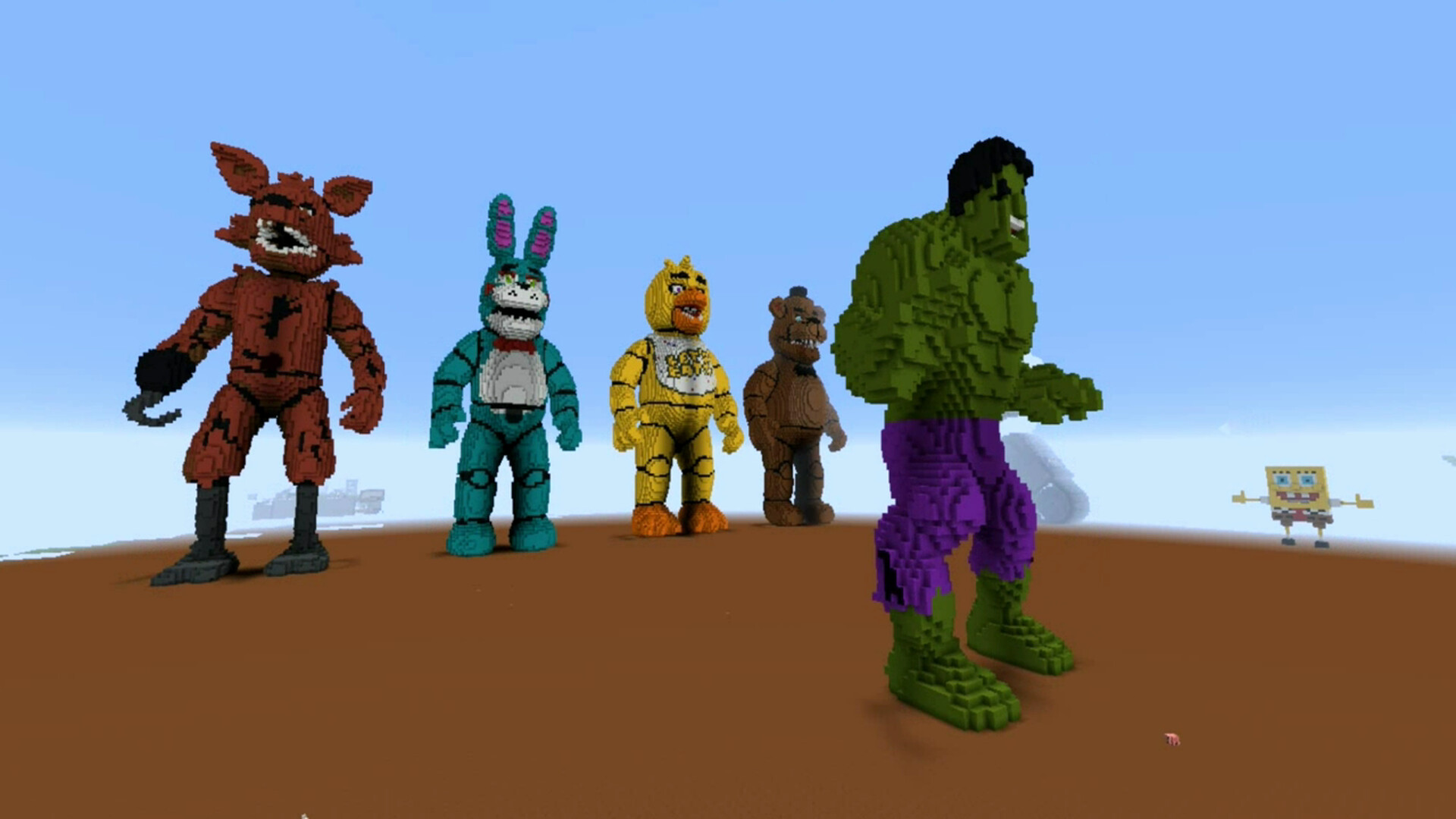 lego hulk gigante minecraft Build Minecraft Map