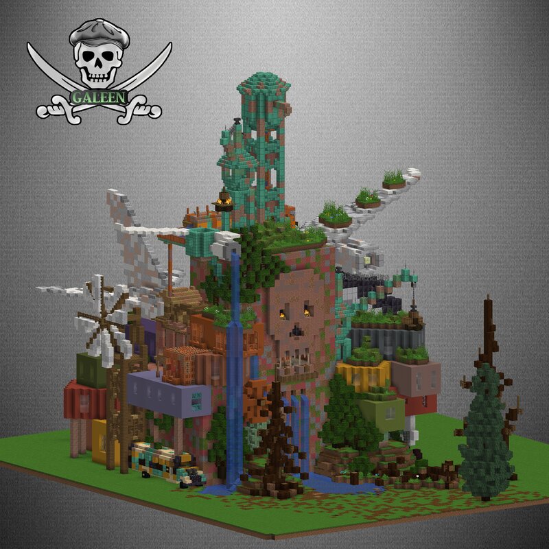 Post apo base Minecraft Map