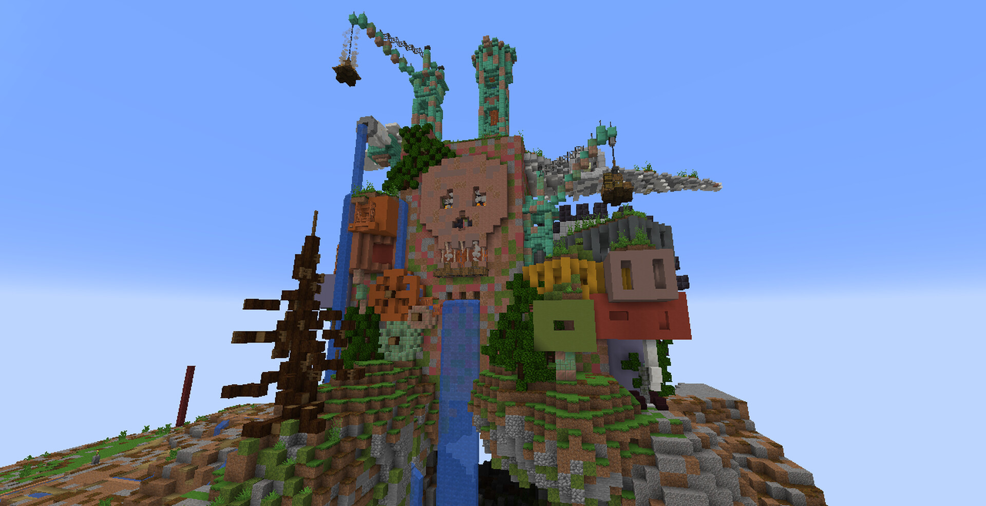 Post apo base Minecraft Map