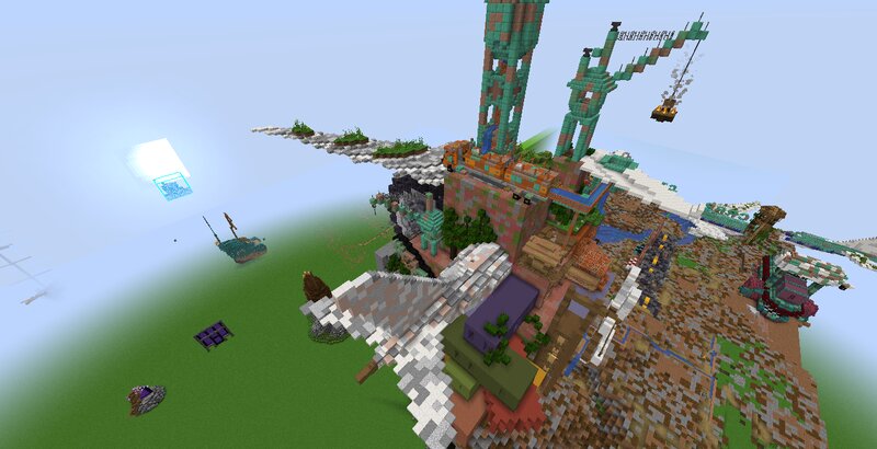 Post apo base Minecraft Map