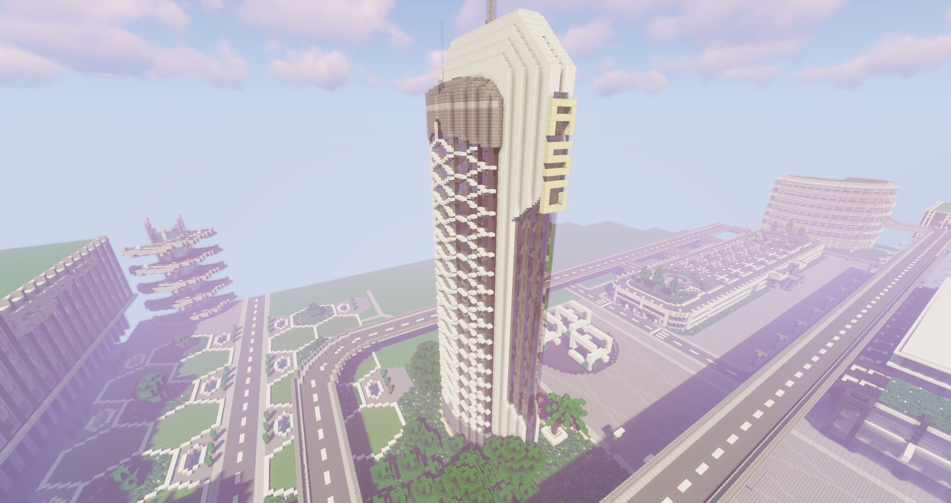 ASG Futuristic Tower - Mega Complex by ArcturusPhoenix Minecraft Map