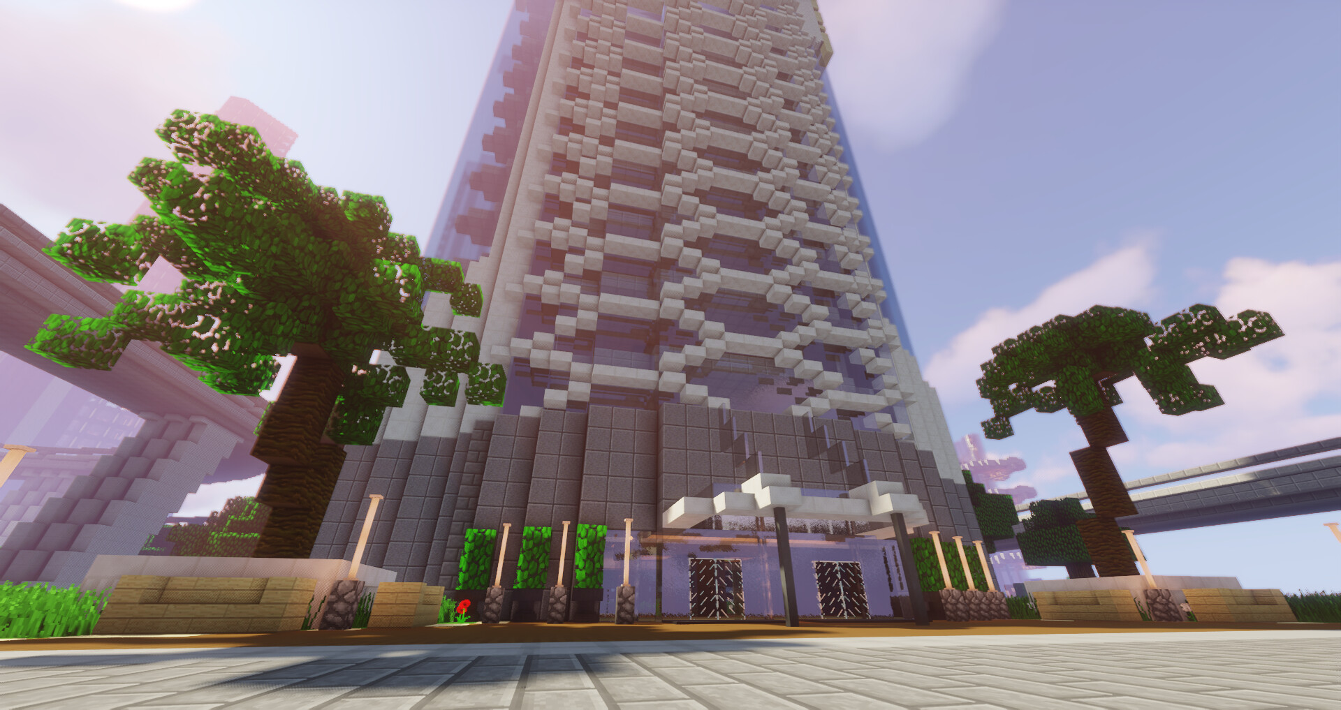 ASG Futuristic Tower - Mega Complex by ArcturusPhoenix Minecraft Map