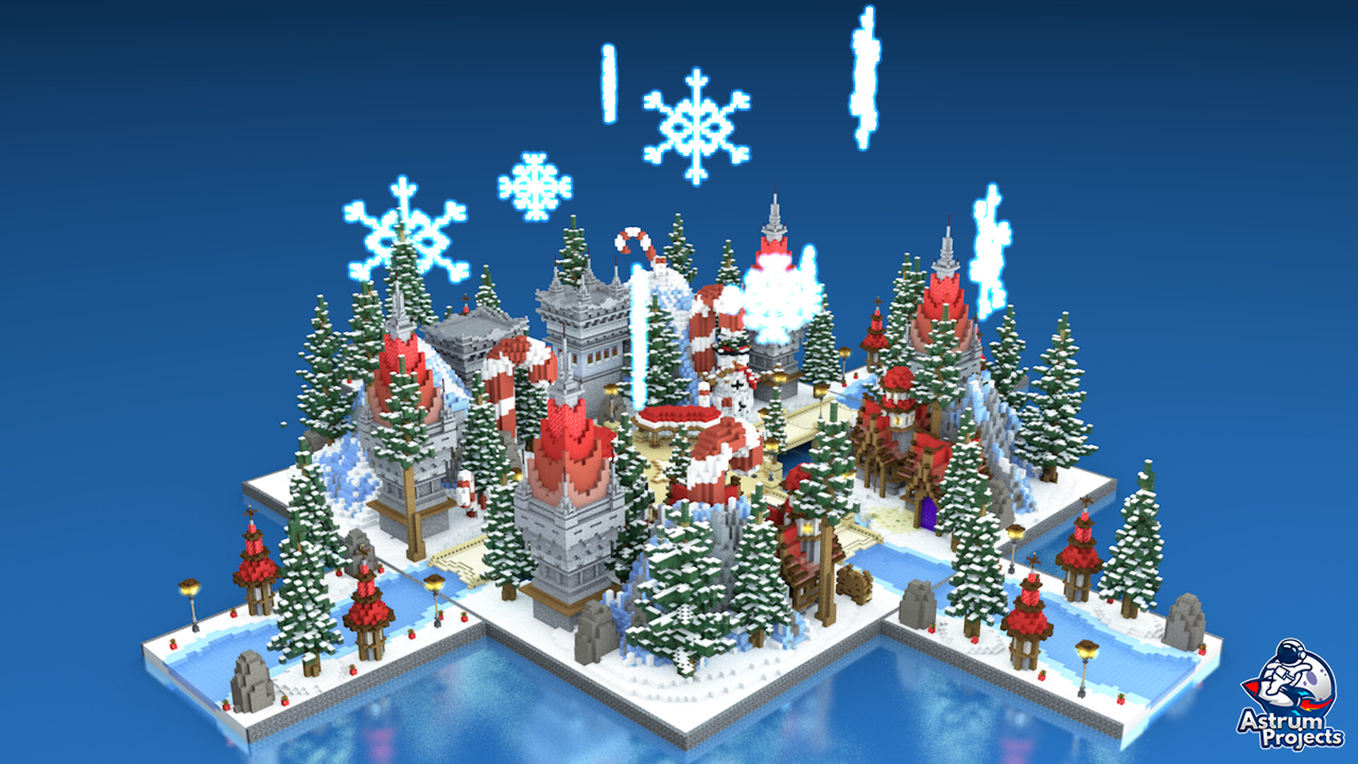 HCF Spawn - CHRISTMAS Theme Minecraft Map