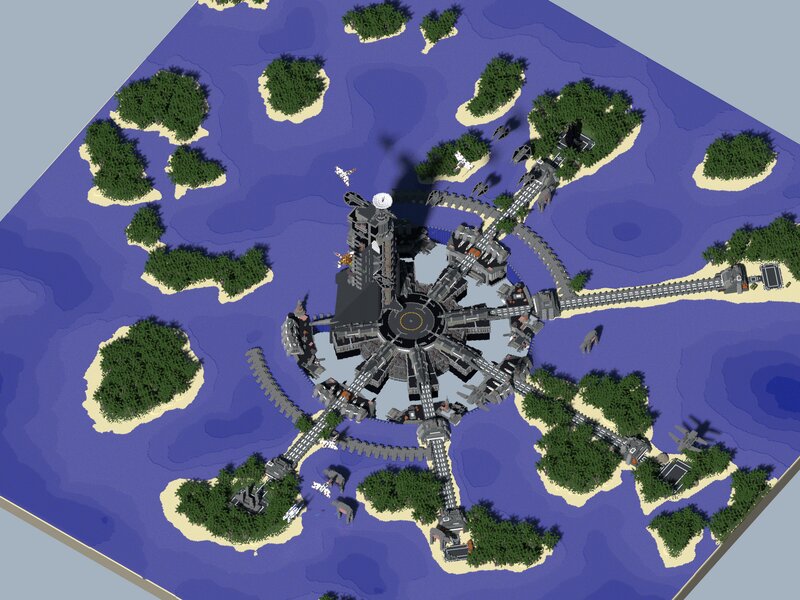 Scarif - Imperial Security Complex | StarWars - Rogue One Minecraft Map