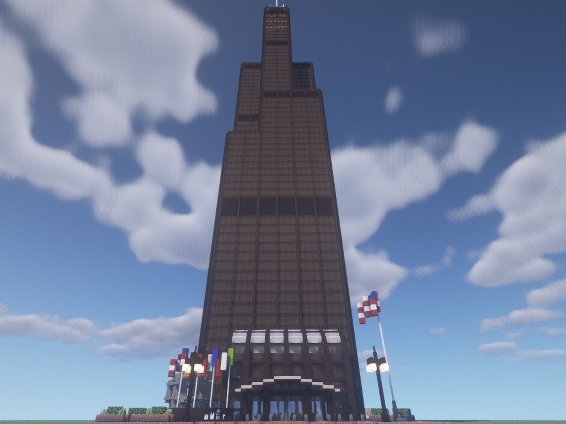 Willis Tower (Sears Tower) Chicago Minecraft Map
