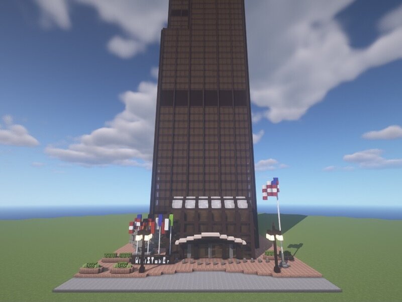Willis Tower (Sears Tower) Chicago Minecraft Map