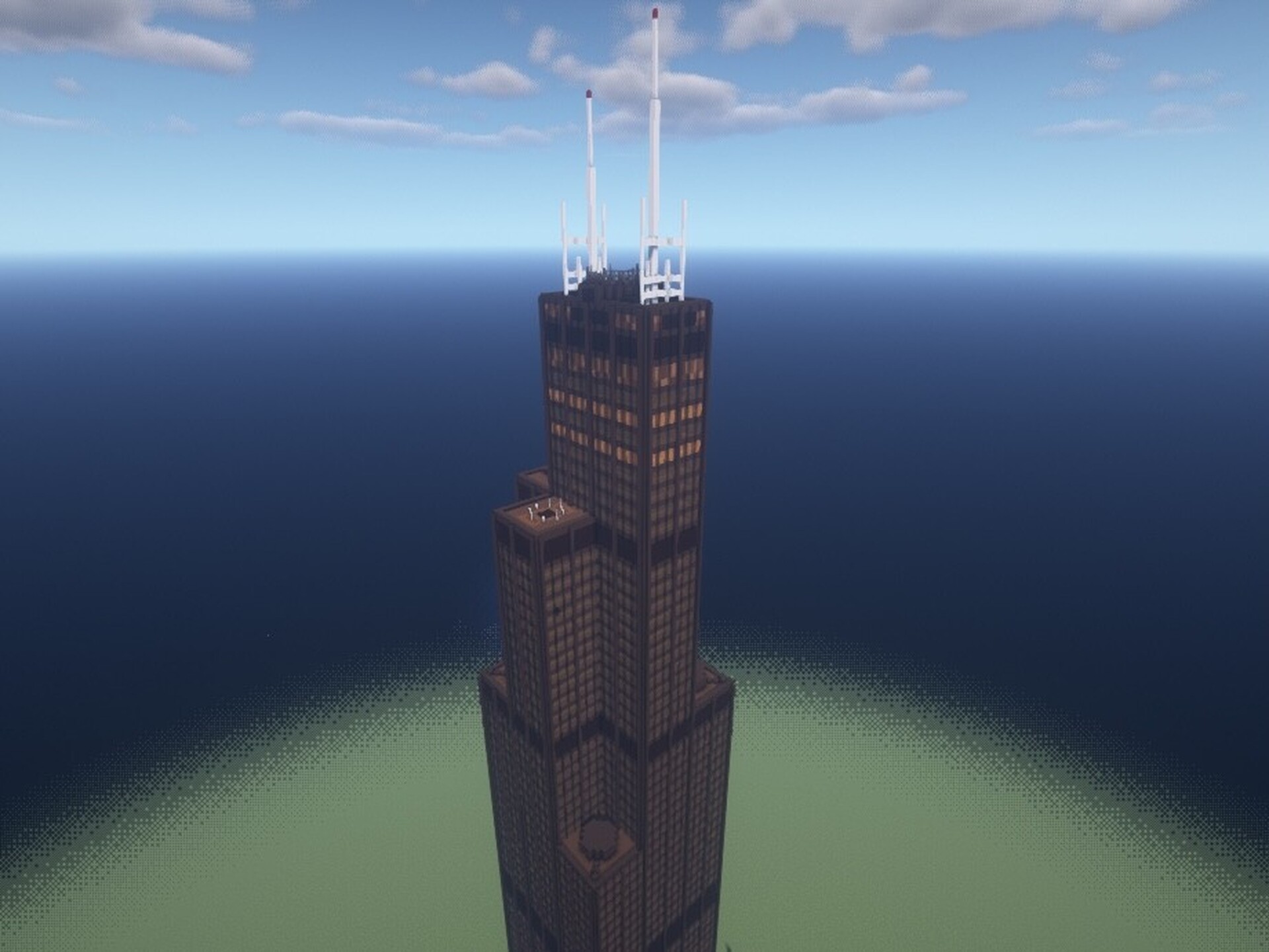 Willis Tower (Sears Tower) Chicago Minecraft Map
