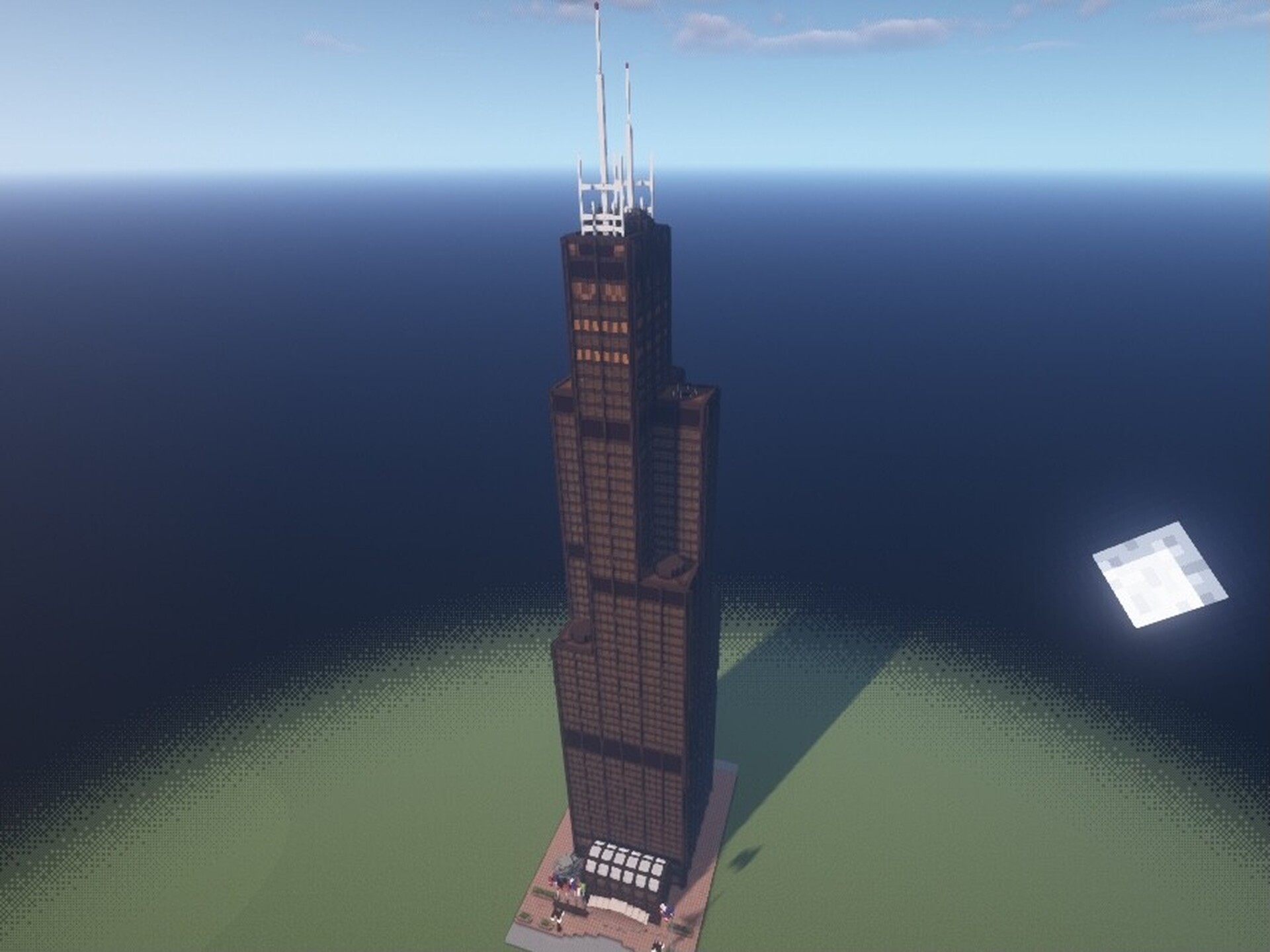 Willis Tower (Sears Tower) Chicago Minecraft Map