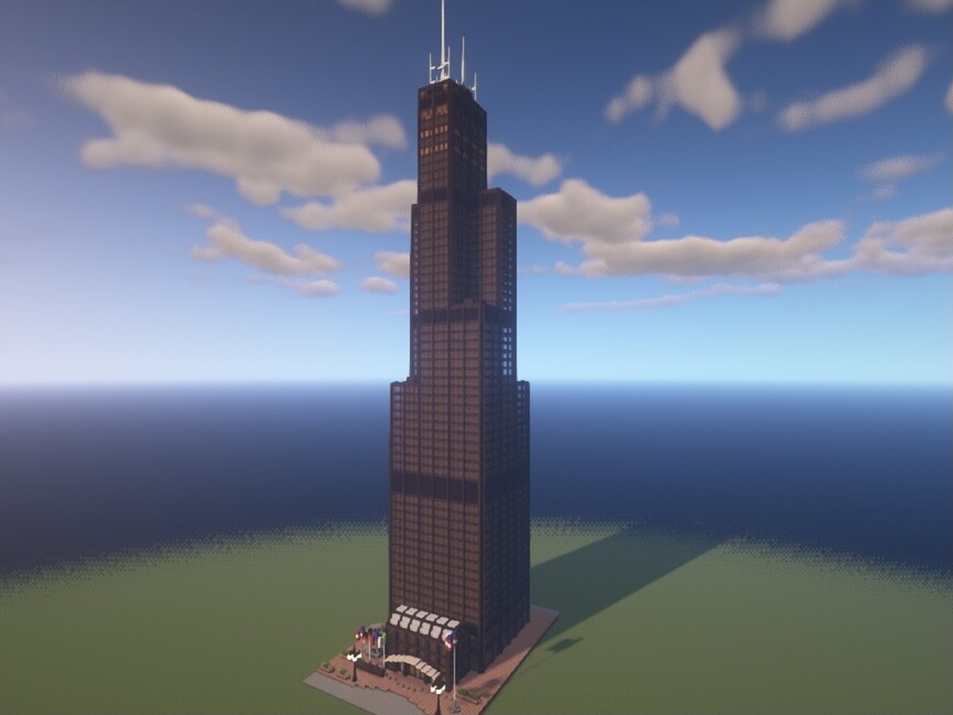 Willis Tower (Sears Tower) Chicago Minecraft Map