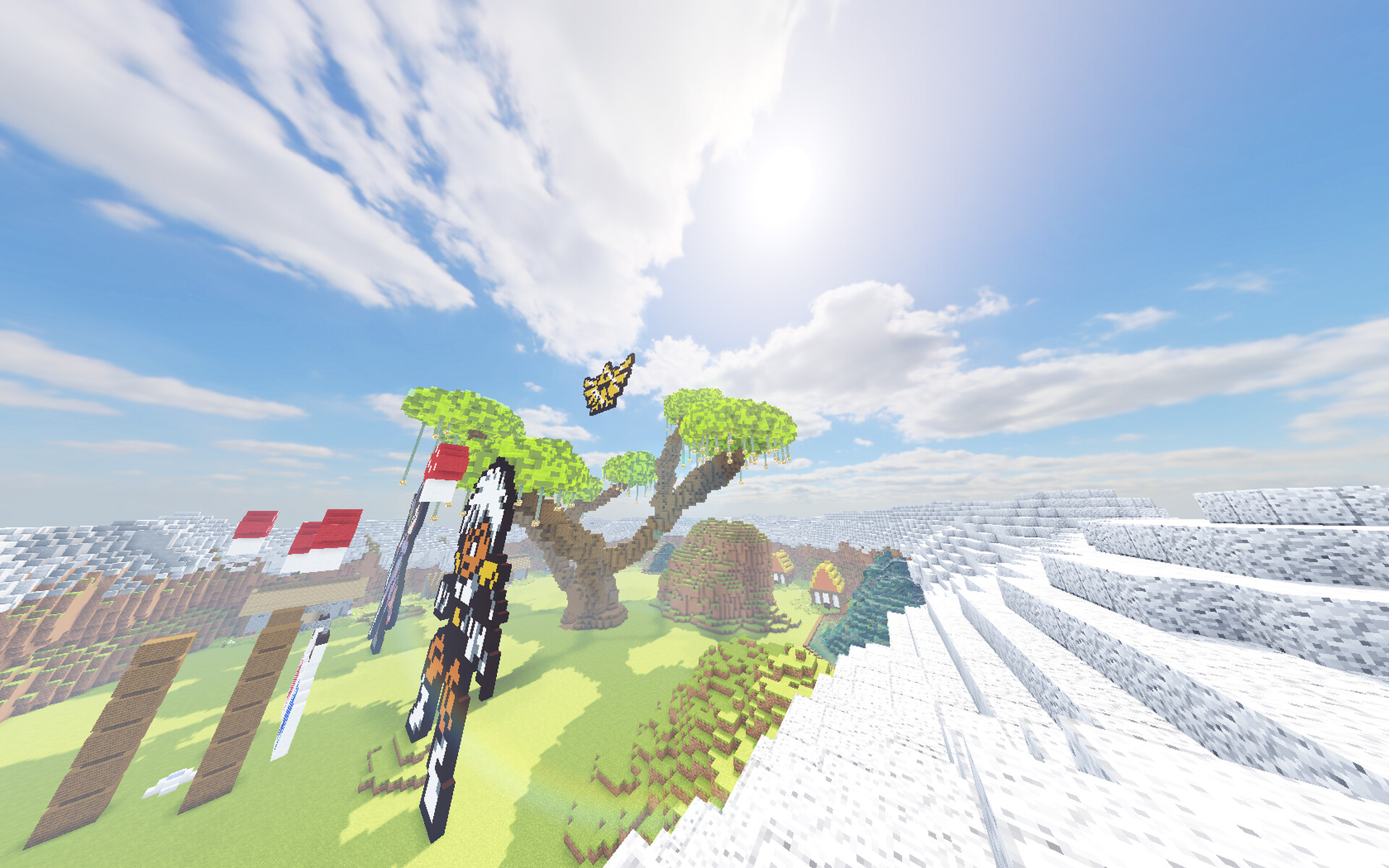 Lobby Tree star Map Minecraft Map