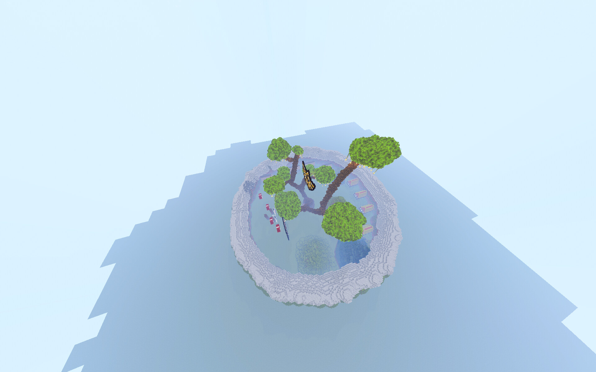 Lobby Tree star Map Minecraft Map