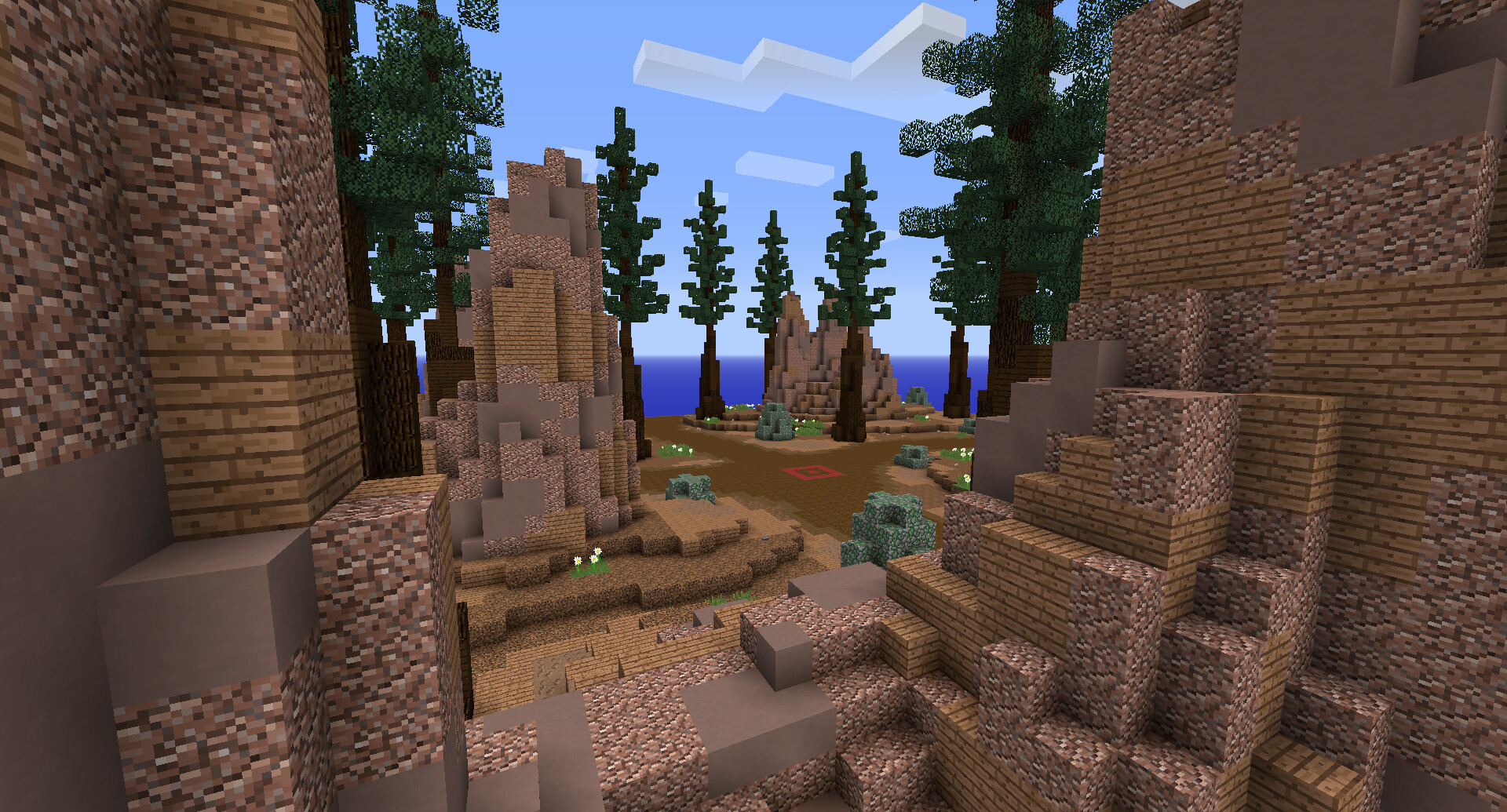 Taiga Forest KOTH [100x100] Minecraft Map