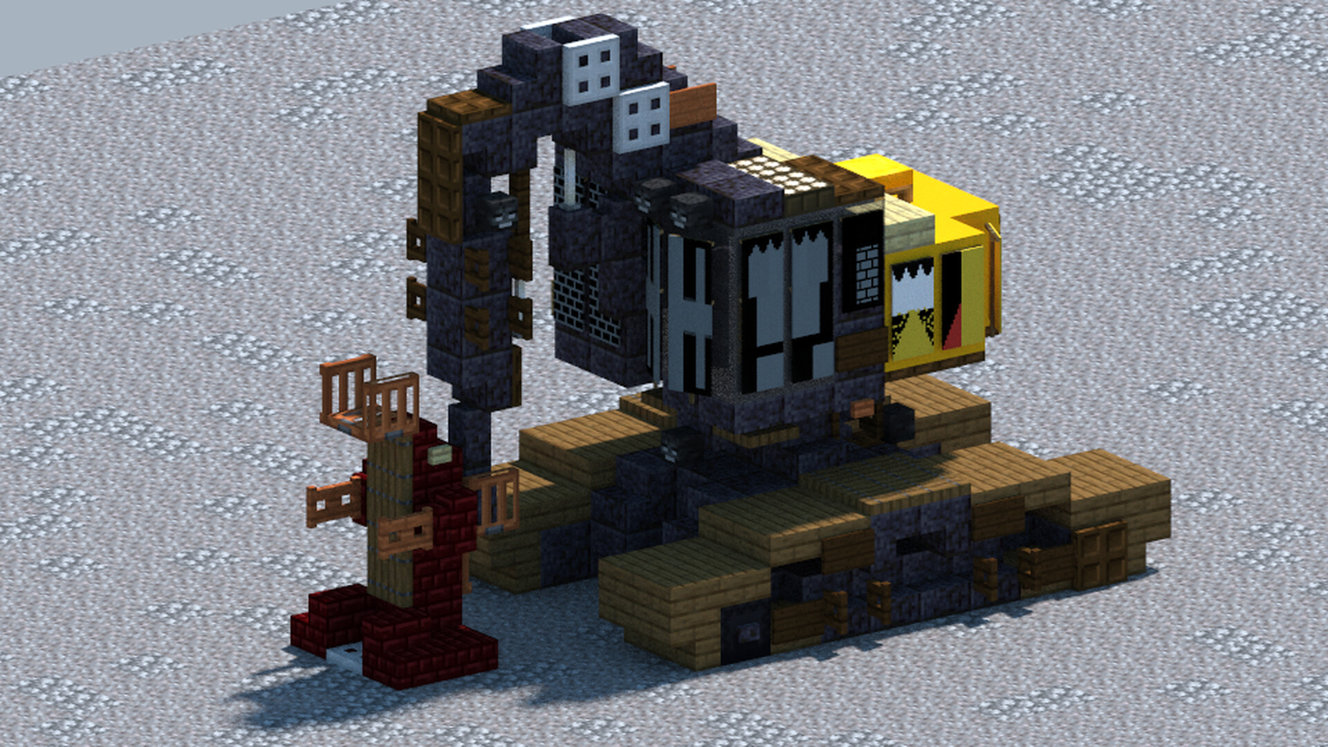 Cat 522B, Feller Buncher [With Download] Minecraft Map
