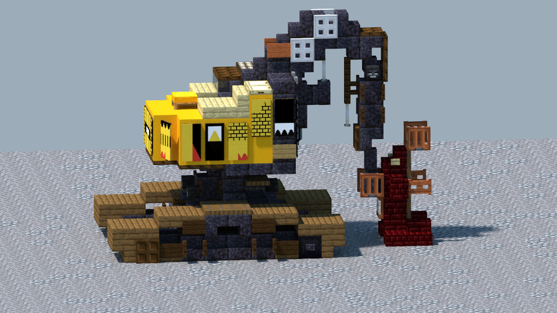 Cat 522B, Feller Buncher [With Download] Minecraft Map
