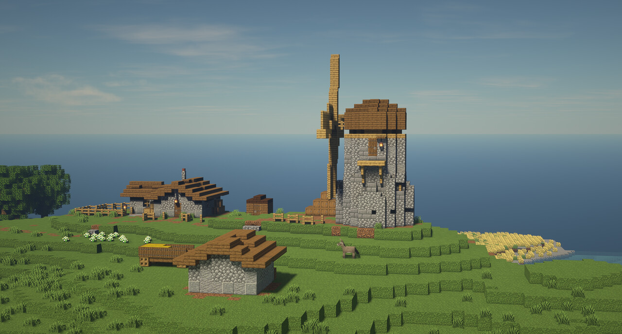 1860s Flour Mill - Minnesota Minecraft Map