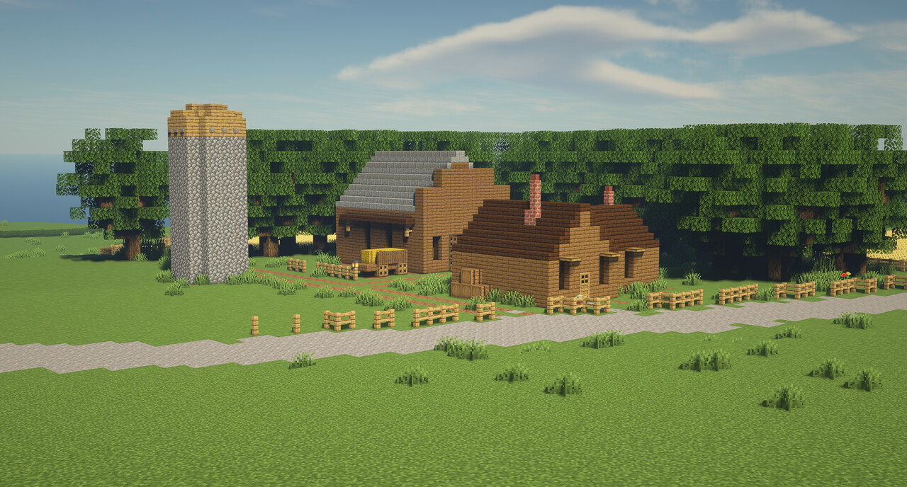 1860s Flour Mill - Minnesota Minecraft Map