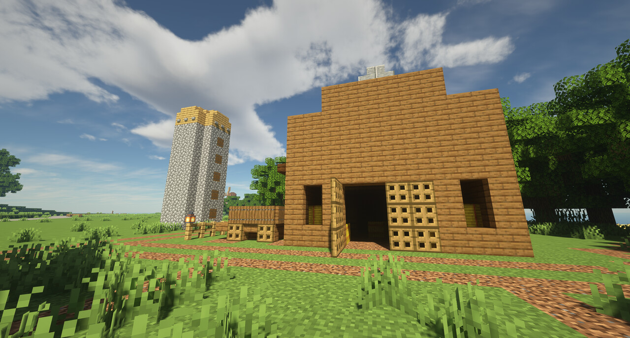1860s Flour Mill - Minnesota Minecraft Map
