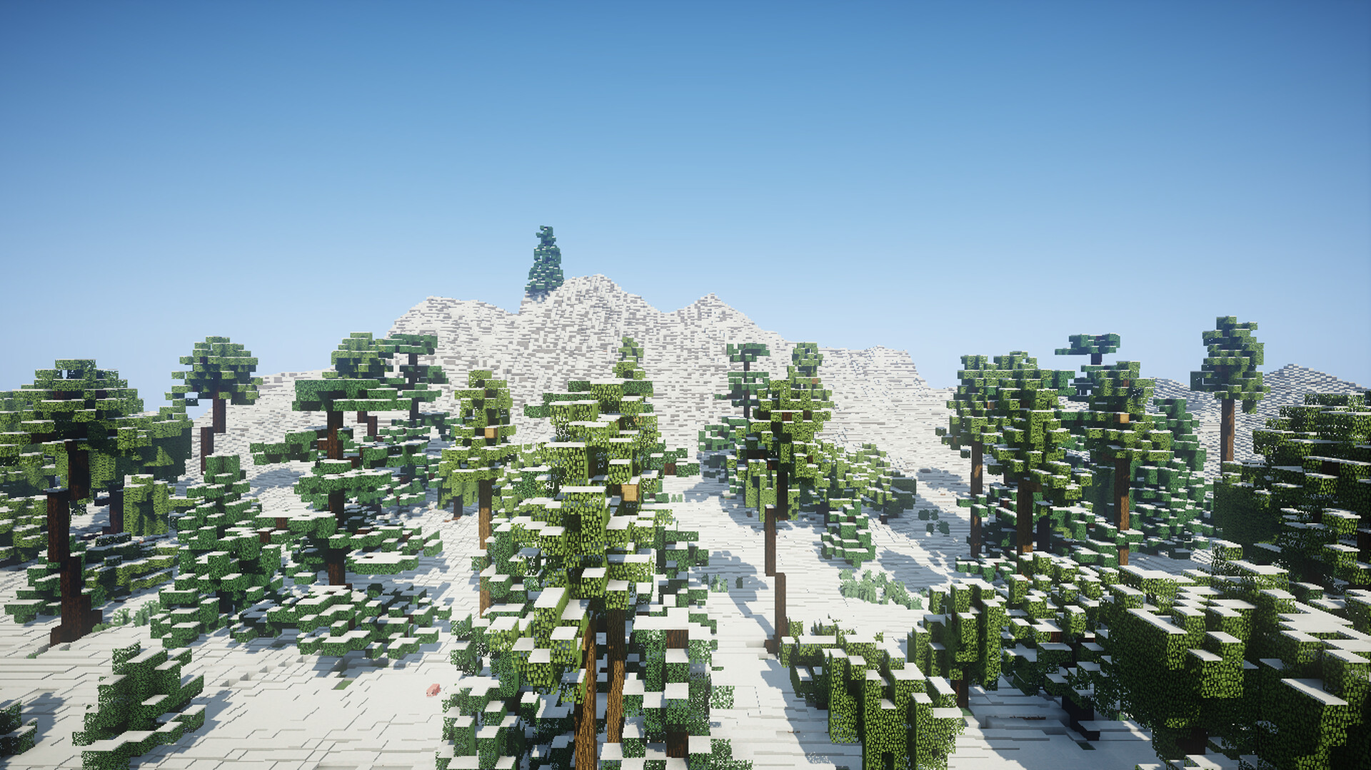 frost island Minecraft Map