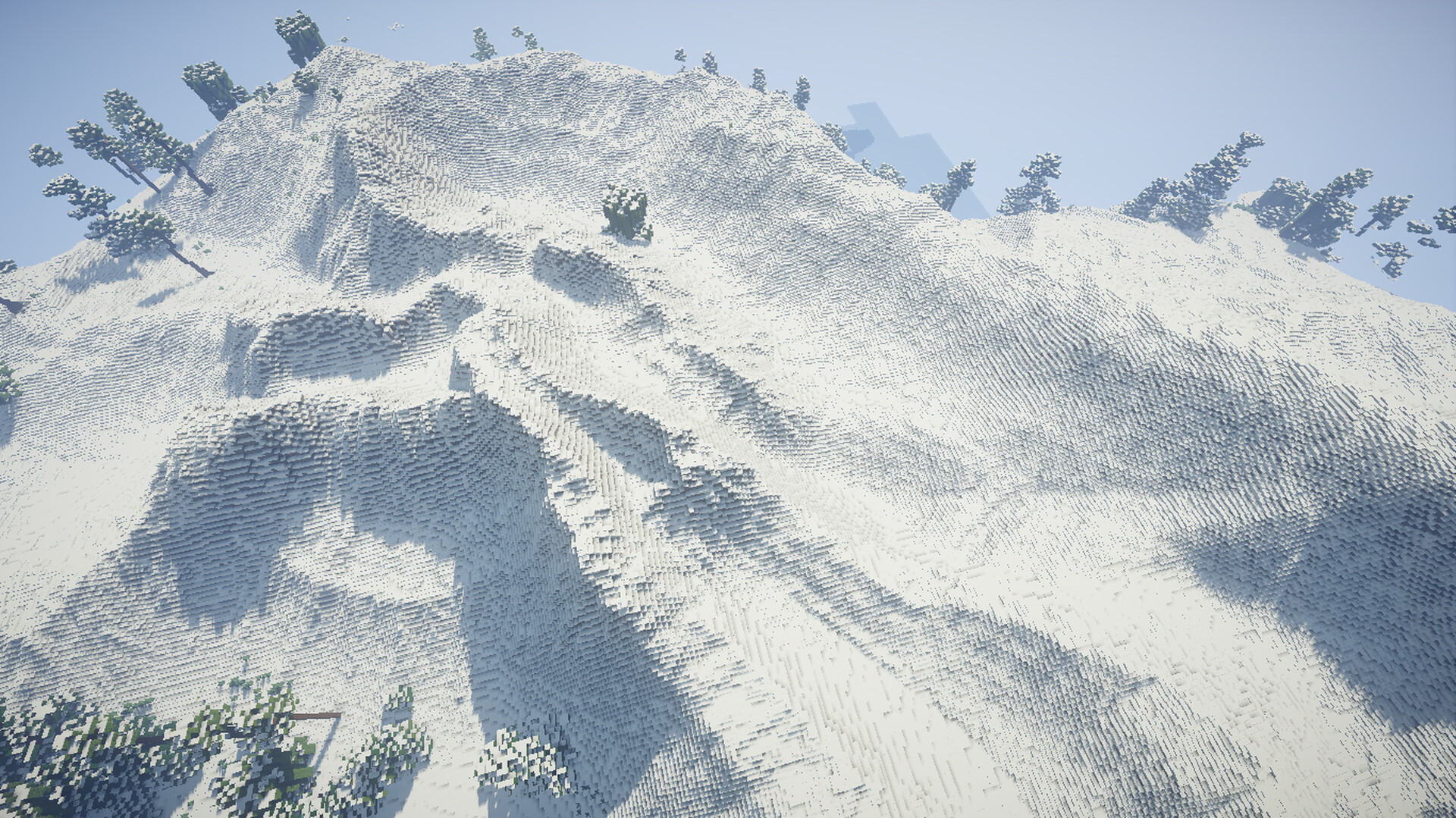 frost island Minecraft Map