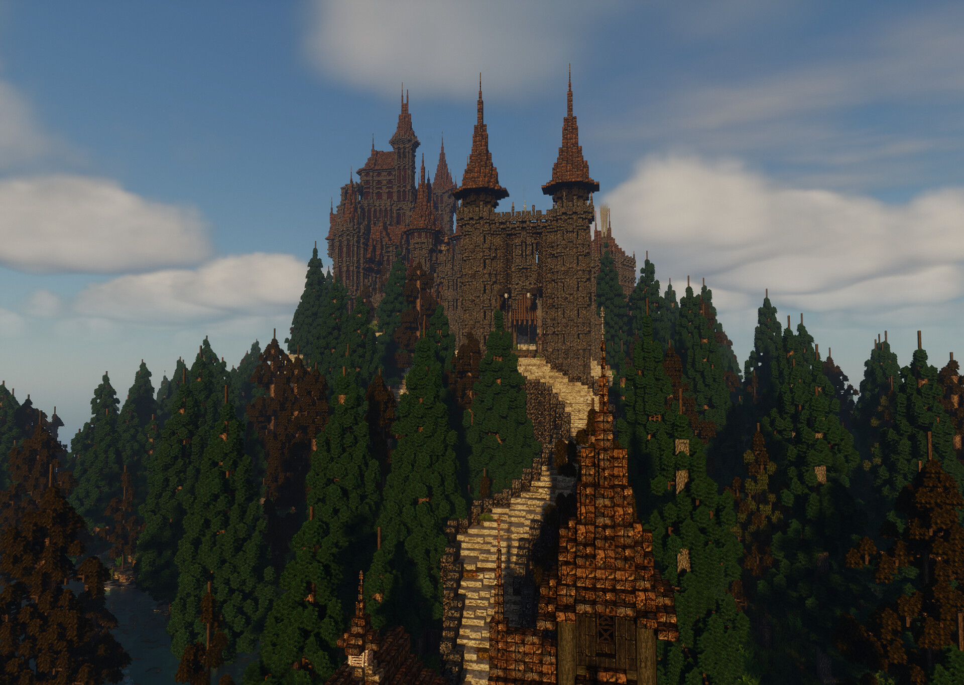 𝔐𝔬𝔫𝔱𝔰𝔭𝔦𝔯𝔢 ℭ𝔞𝔰𝔱𝔩𝔢 Minecraft Map