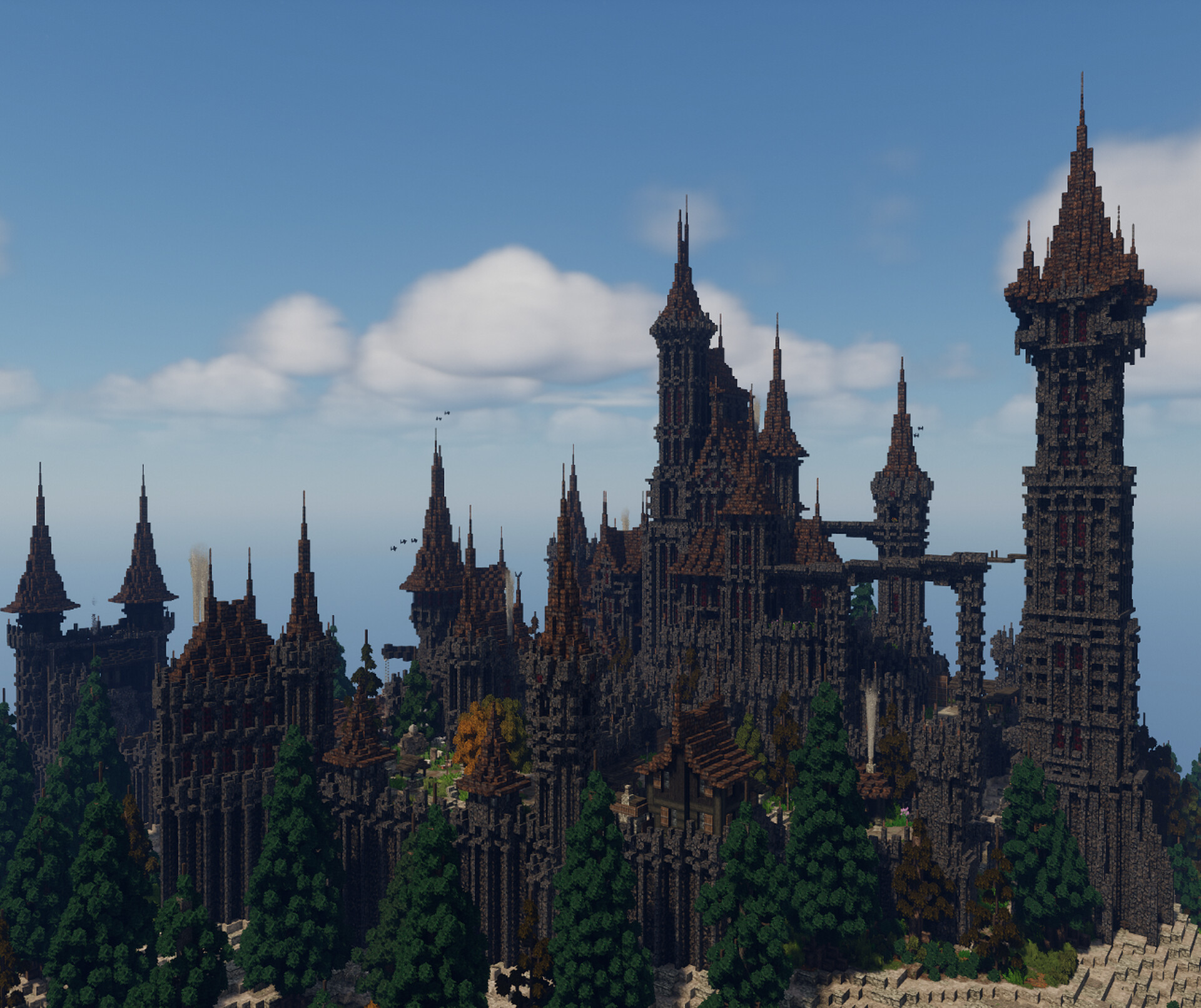 𝔐𝔬𝔫𝔱𝔰𝔭𝔦𝔯𝔢 ℭ𝔞𝔰𝔱𝔩𝔢 Minecraft Map