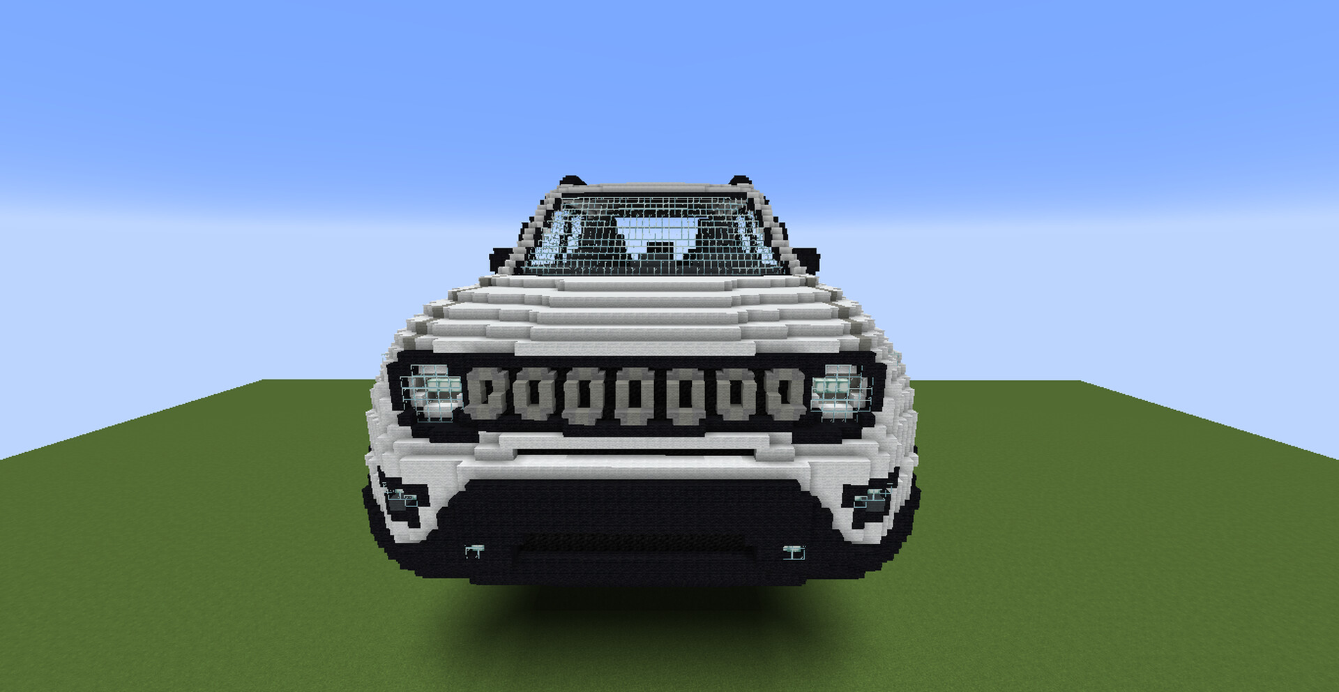 Jeep Renegade 80th Anniversary (1:1 Real Life Size) Minecraft Map