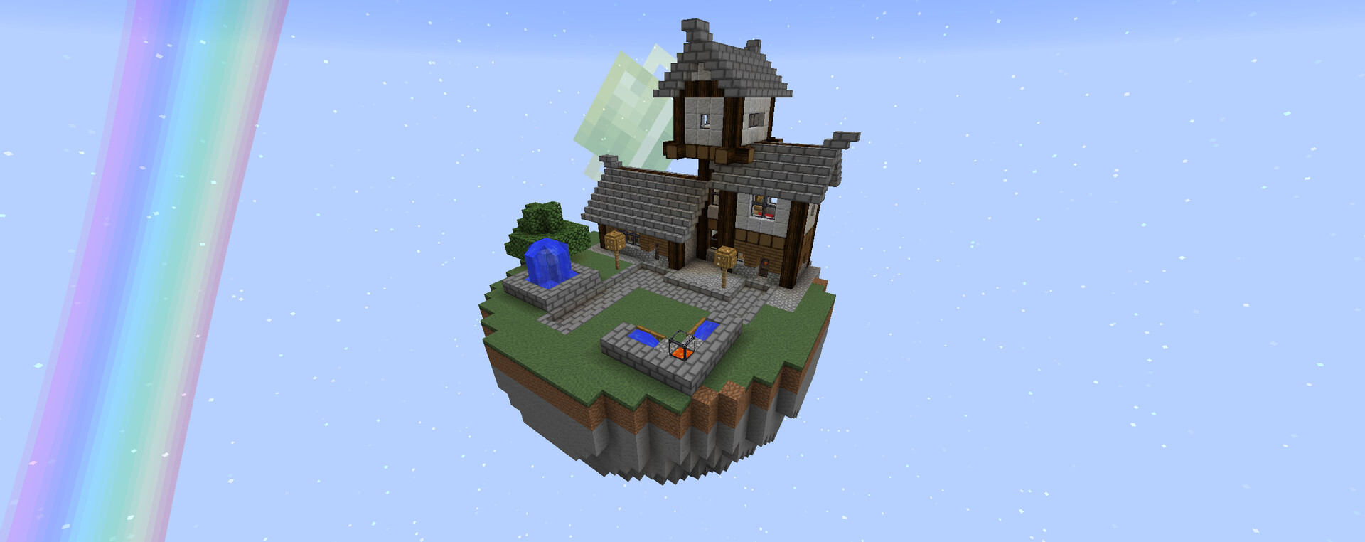 Skyblock Island House Schematic 1.12.2 Minecraft Map