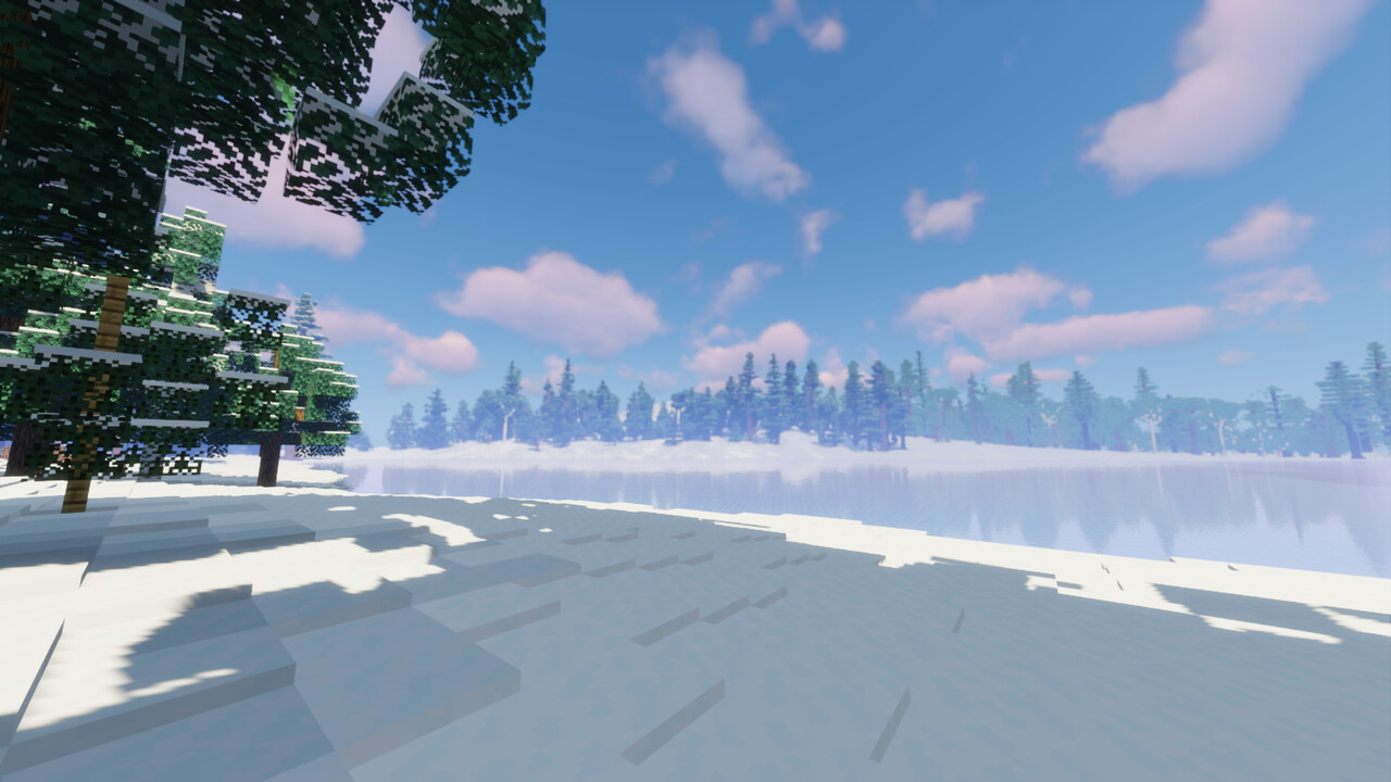 Winter Themed World Minecraft Map