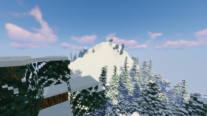 Winter Themed World Minecraft Map