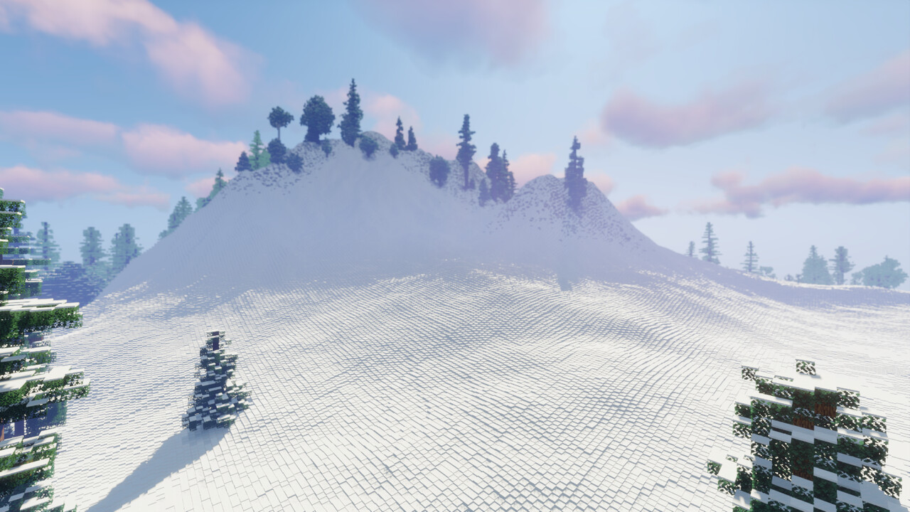 Winter Themed World Minecraft Map