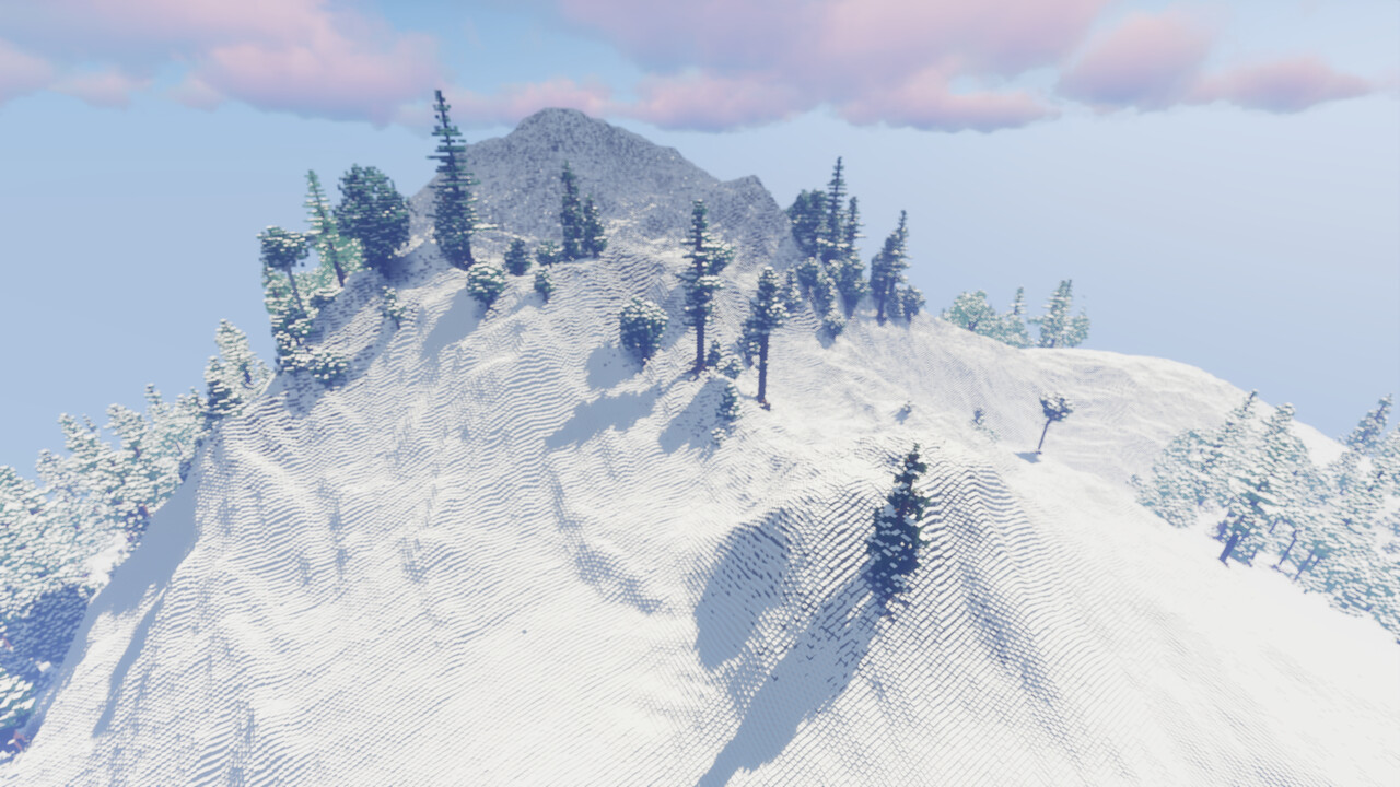 Winter Themed World Minecraft Map