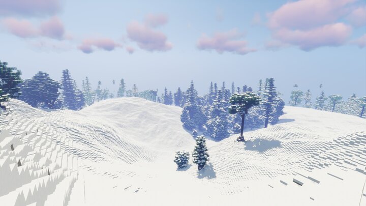 Winter Themed World Minecraft Map