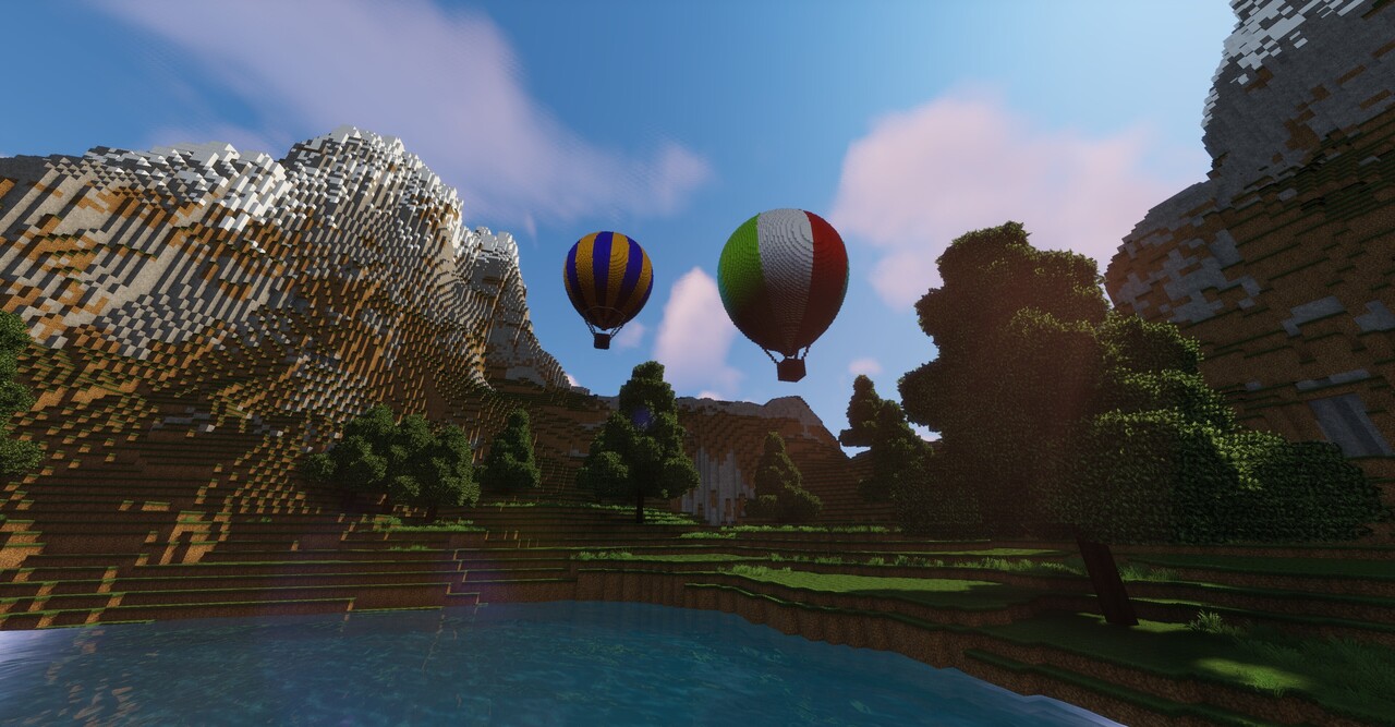 Yes! Balloon Race! Minecraft Map