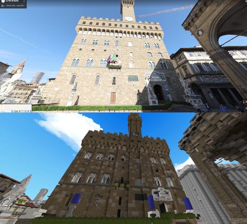 ⚜️Florence-Project⚜️ - Update #9 - Palazzo Vecchio - Piazza della ...