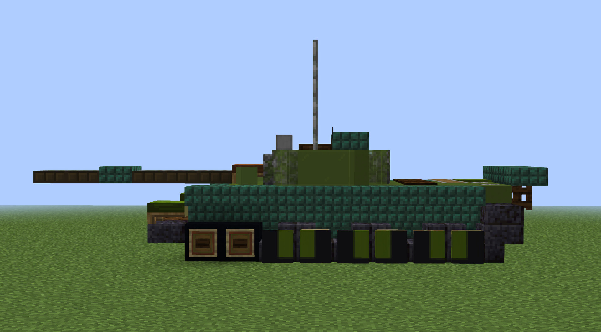 T-62 1.5:1 scale Minecraft Map