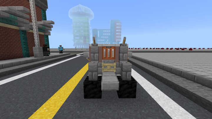 Fallout: The Frontier Pick-Up Hot Rod Minecraft Map