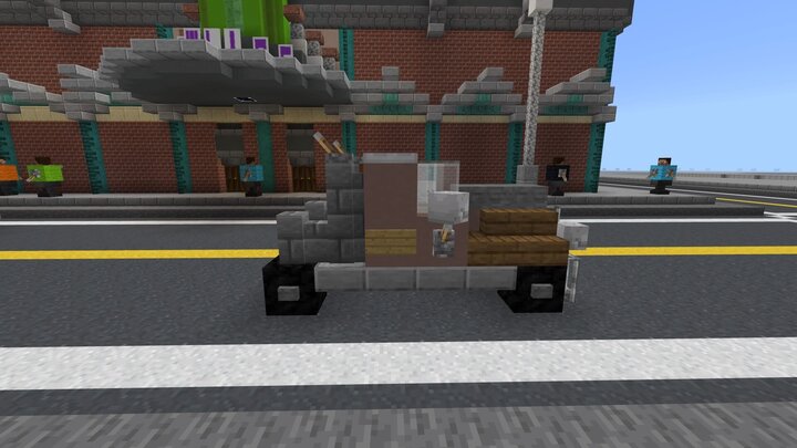Fallout: The Frontier Pick-Up Hot Rod Minecraft Map