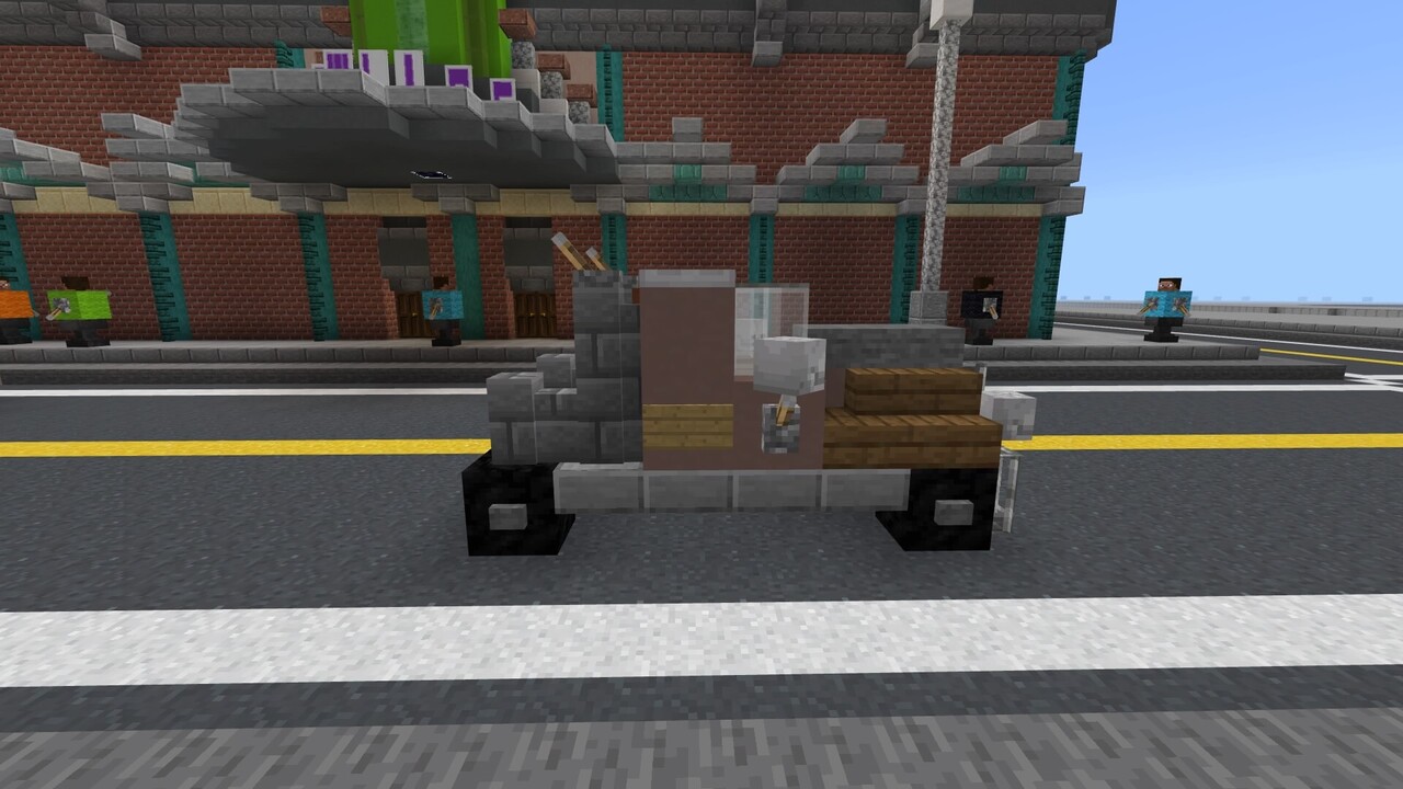 Fallout: The Frontier Pick-Up Hot Rod Minecraft Map