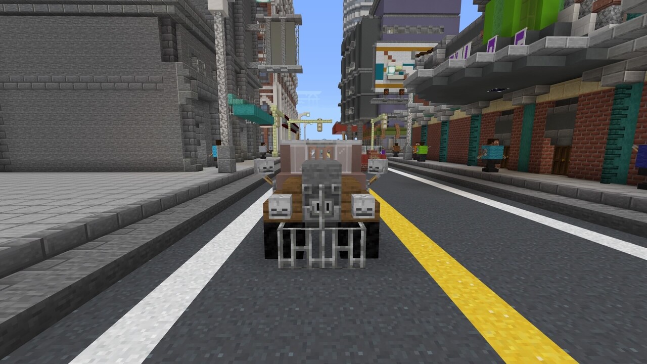 Fallout: The Frontier Pick-Up Hot Rod Minecraft Map