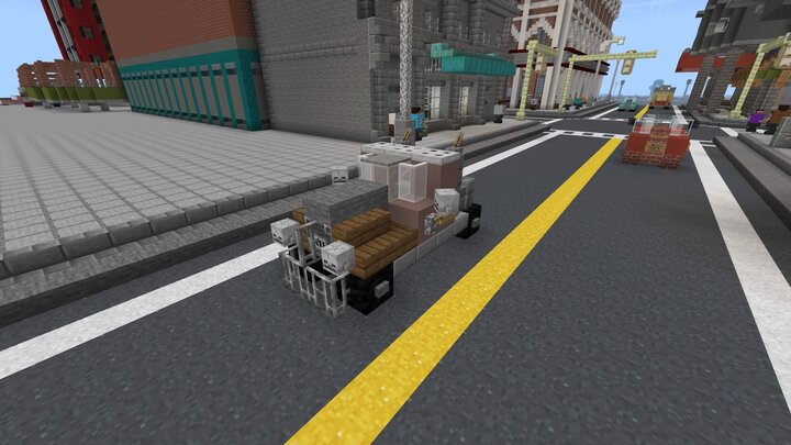Fallout: The Frontier Pick-Up Hot Rod Minecraft Map
