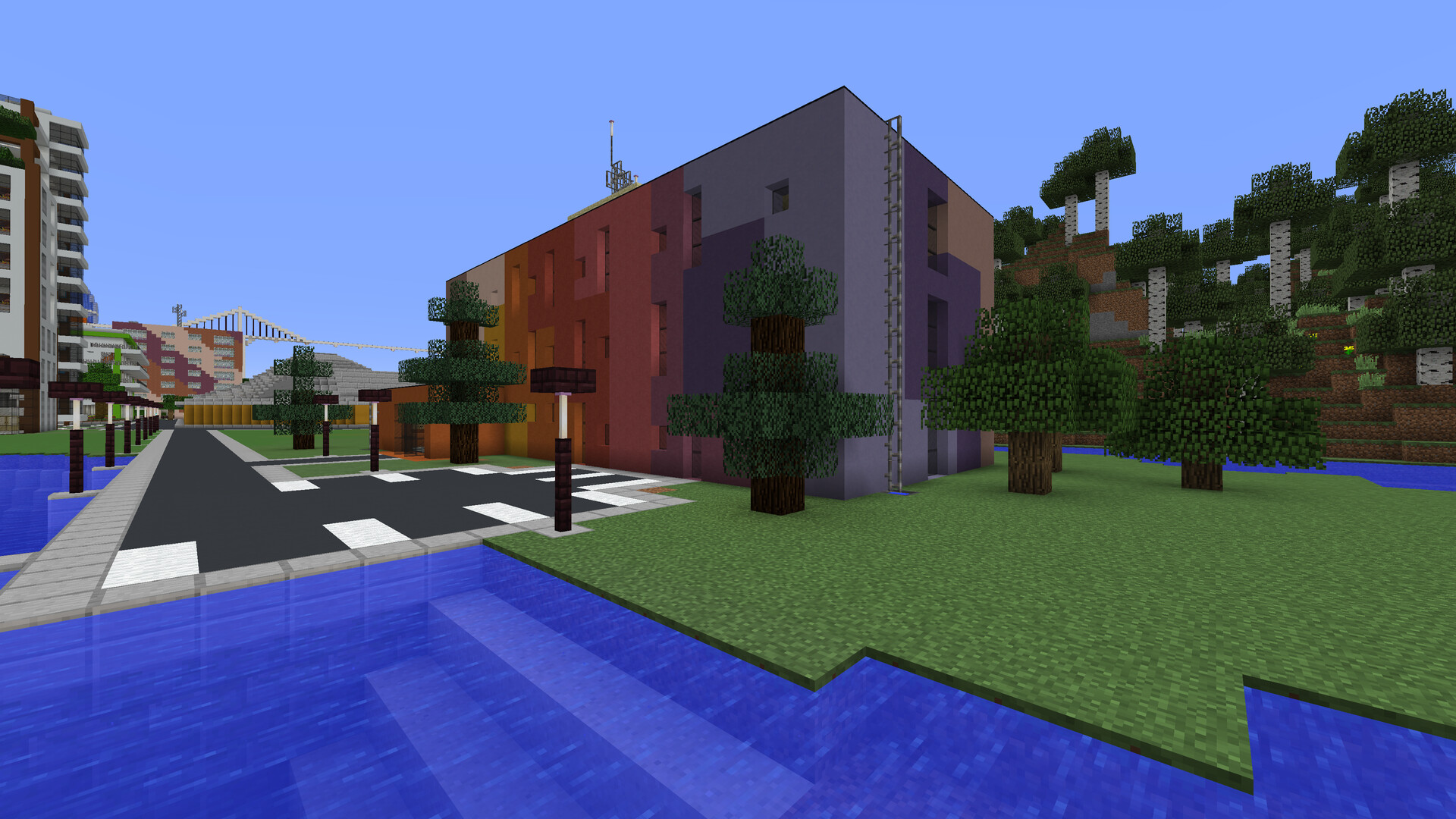 Hotel Color Bratislava in Slovakia Minecraft Map