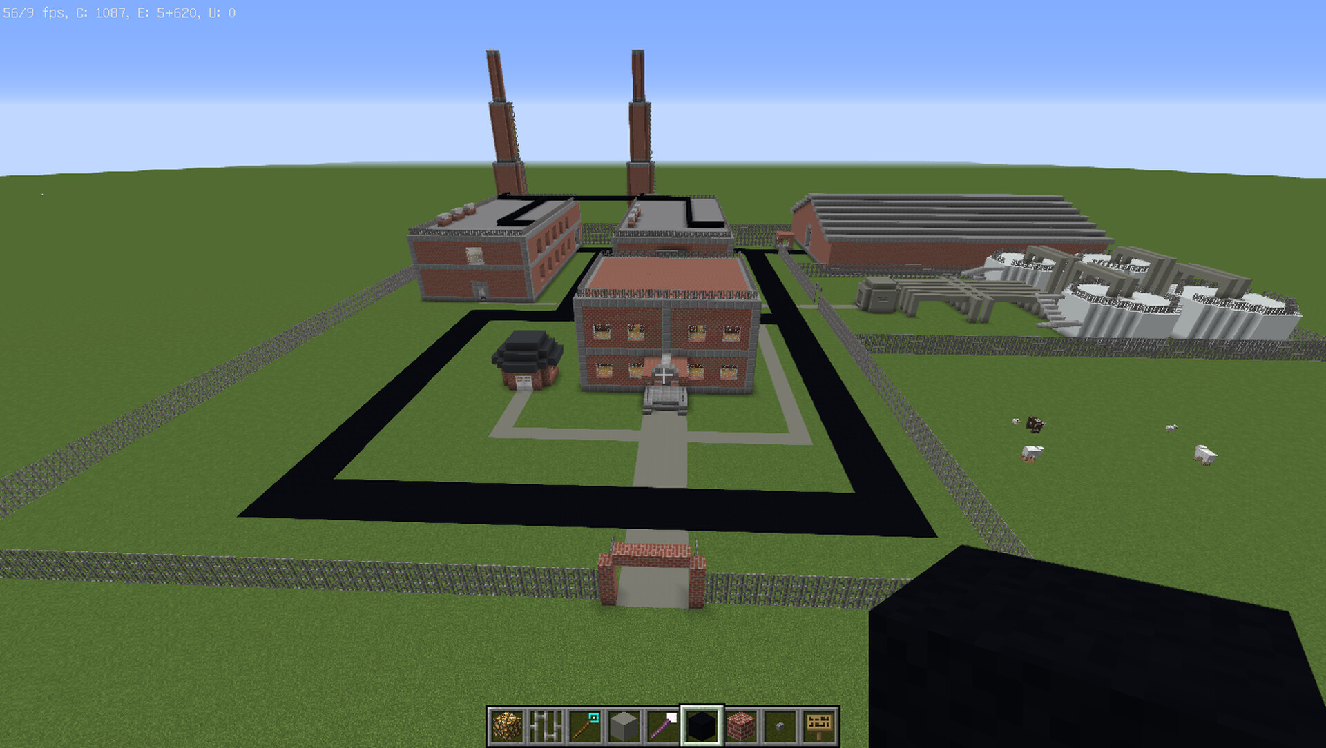 Factory in Soviet style 1.12.2 Minecraft Map