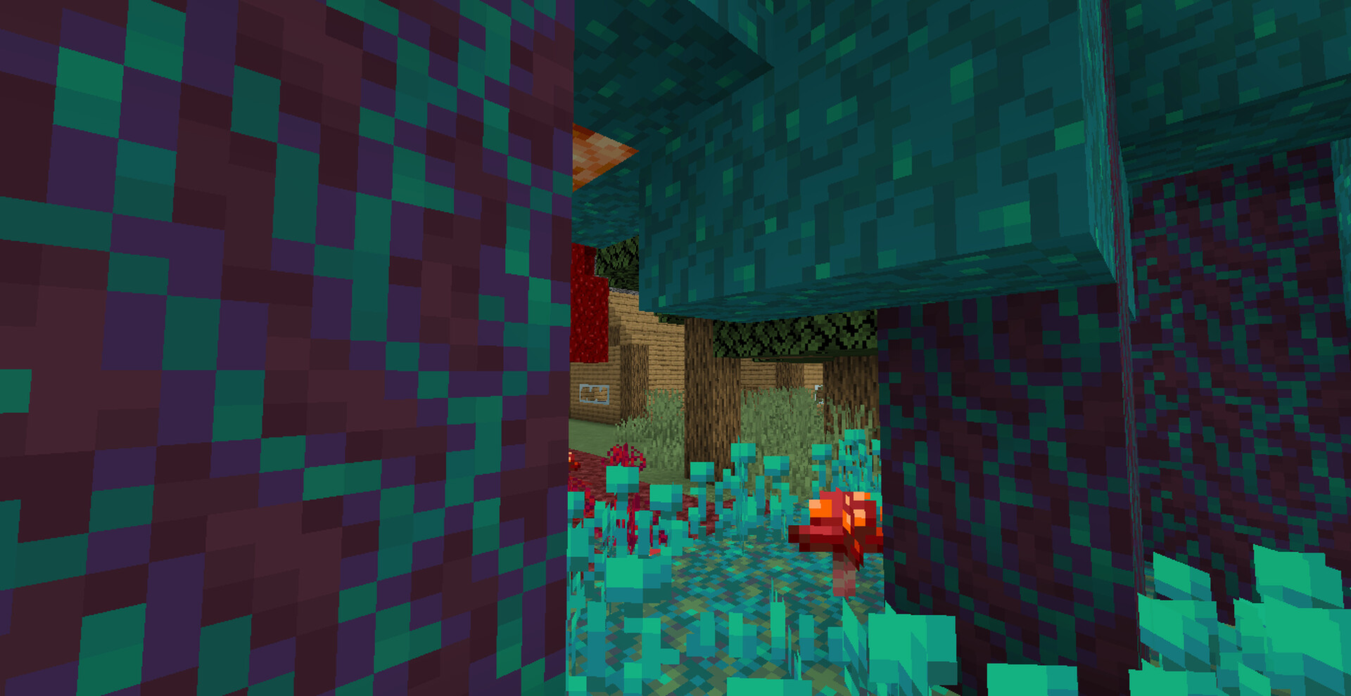 Chunk defense DLC spanish translation | Warped forest Minecraft Map