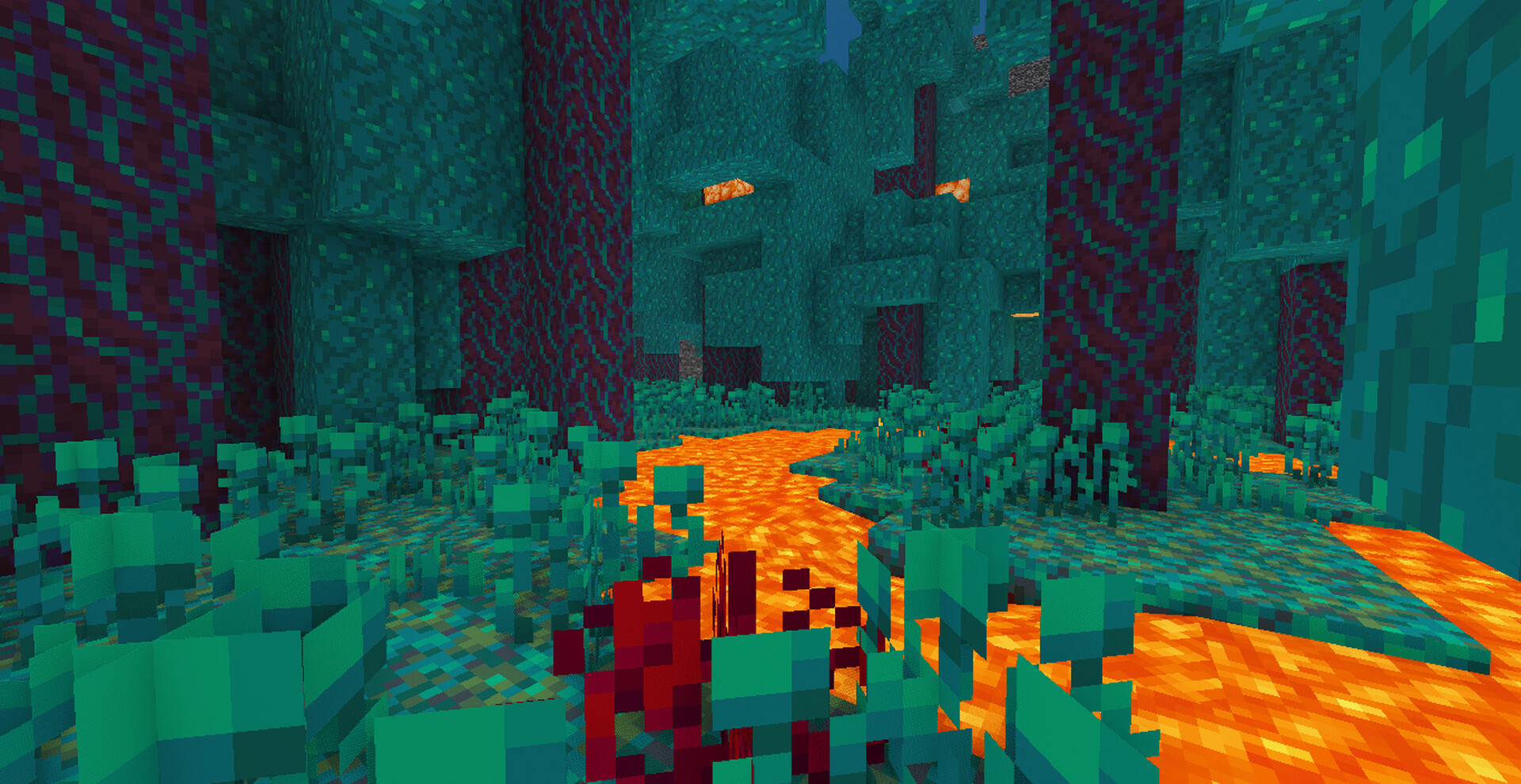 Chunk defense DLC spanish translation | Warped forest Minecraft Map