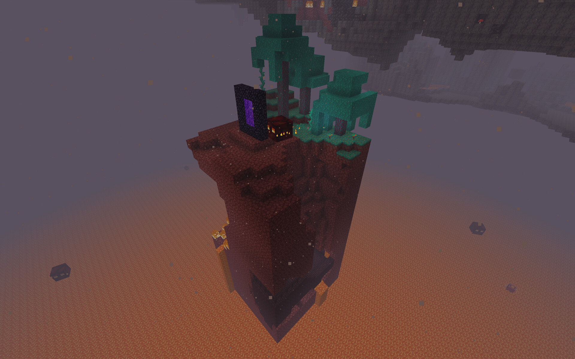 1 chunk Minecraft Map