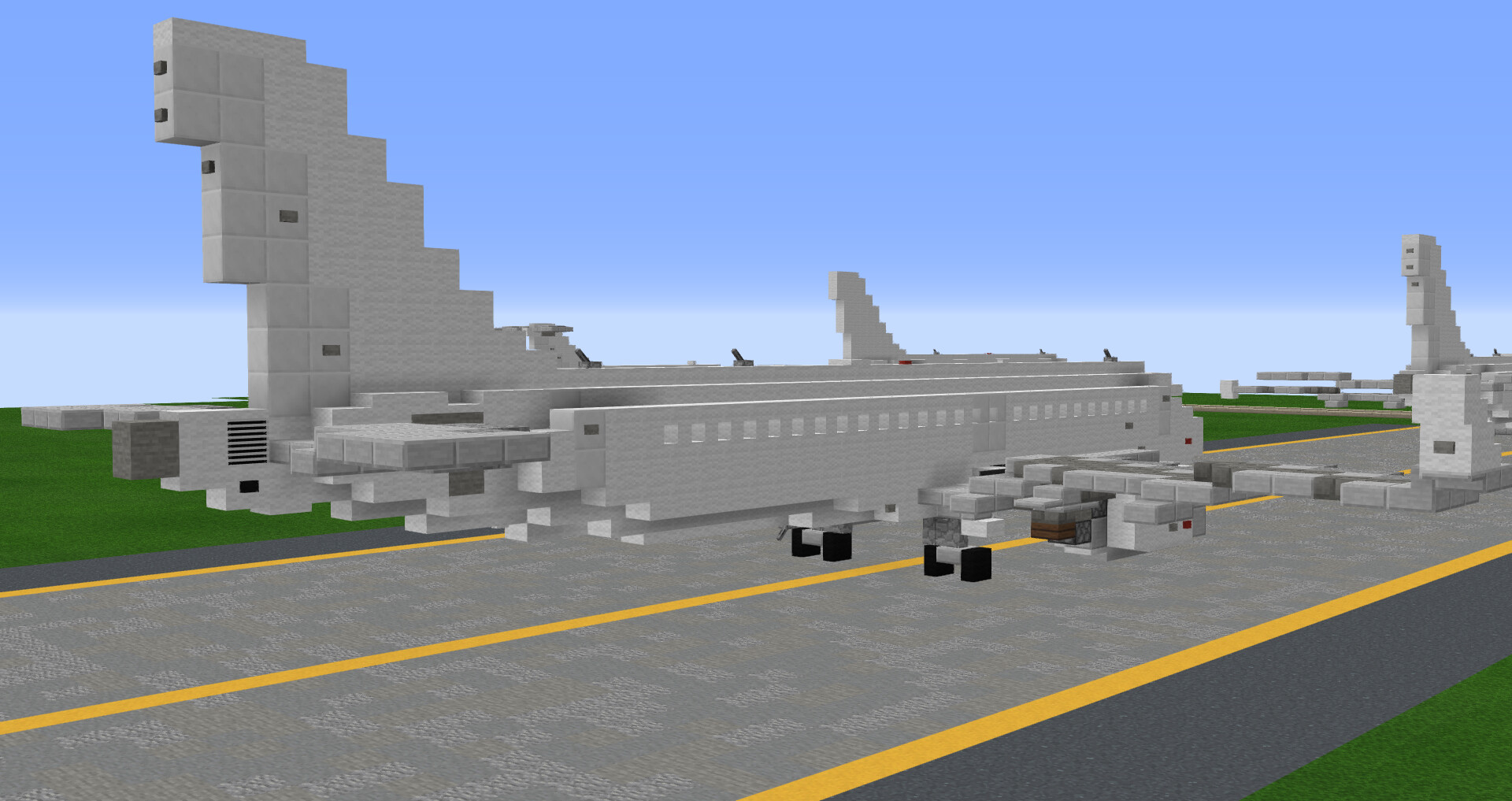 Airbus A320 Neo, 1.25:1 Scale Minecraft Map